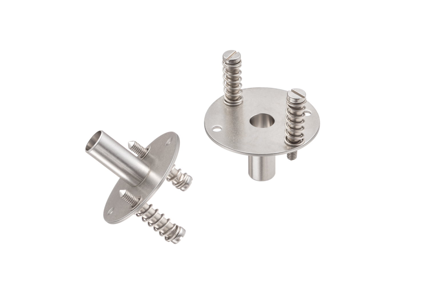 Spring Loaded Plate With Crimping Tube - Techmech Electro Controls